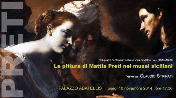La pittura di Mattia Preti nei musei siciliani – Palazzo Abatellis ...