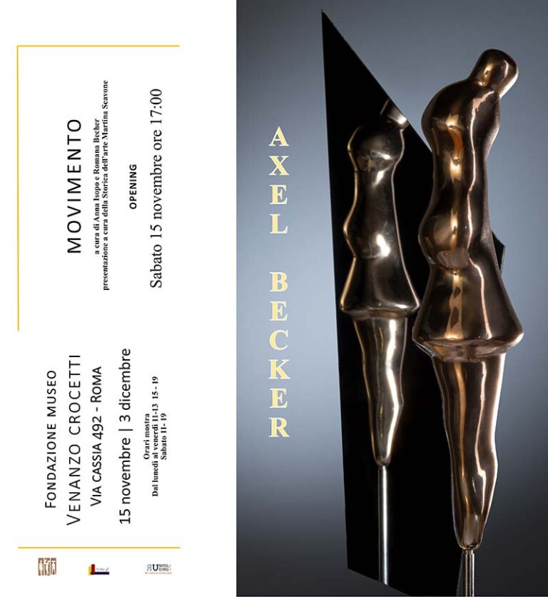 MOVIMENTO – Axel Becker – Fondazione Museo Venanzo Crocetti – Roma ...